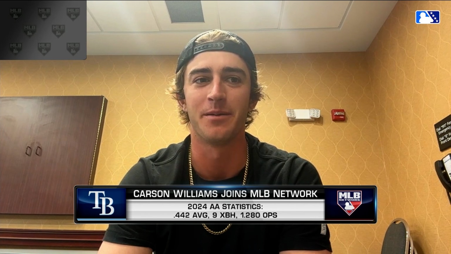 Carson Williams on being named Minor League POTW | 04/20/2024 | Biscuits