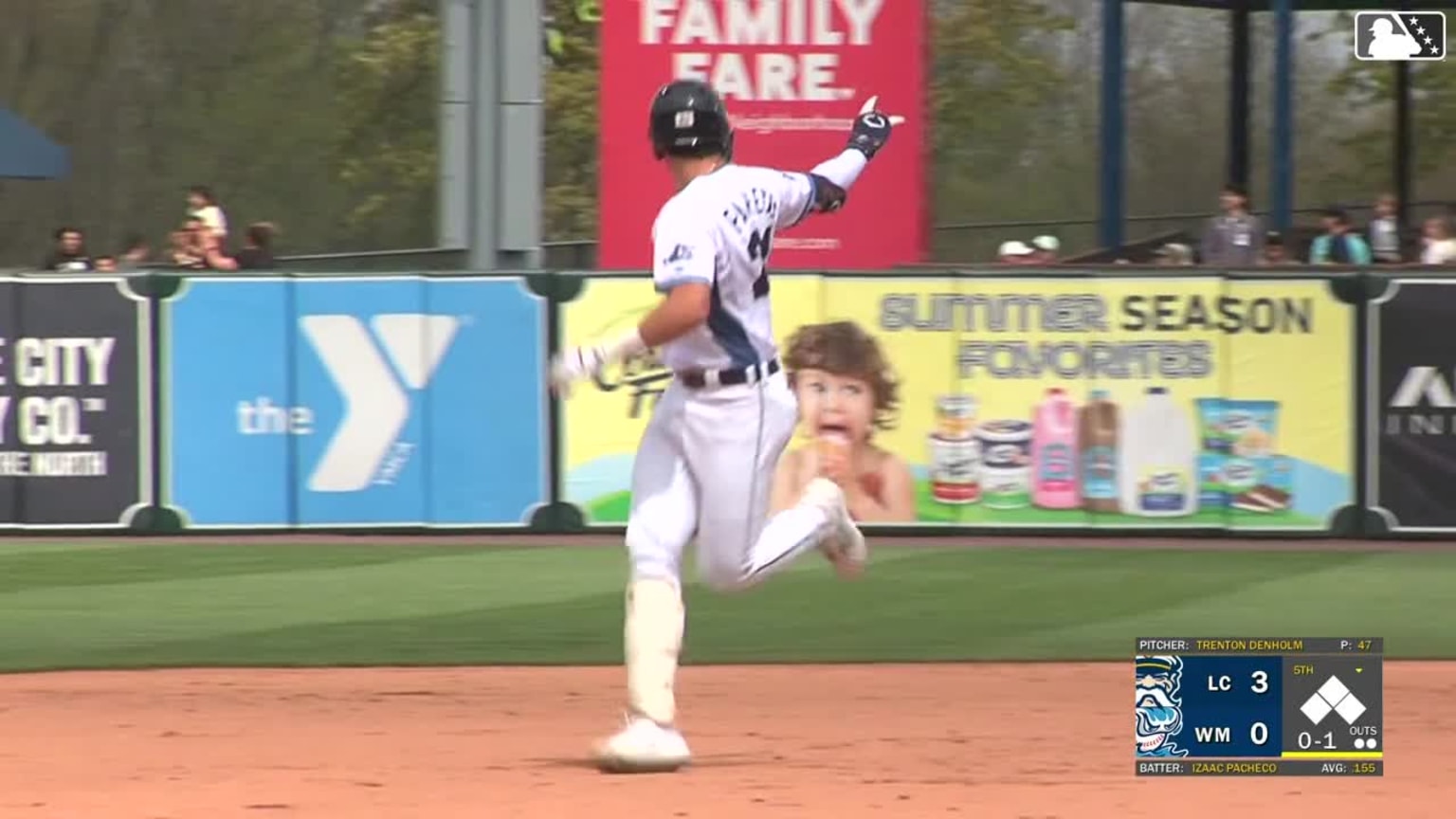 Izaac Pacheco drills a solo home run | 04/27/2024 | Whitecaps