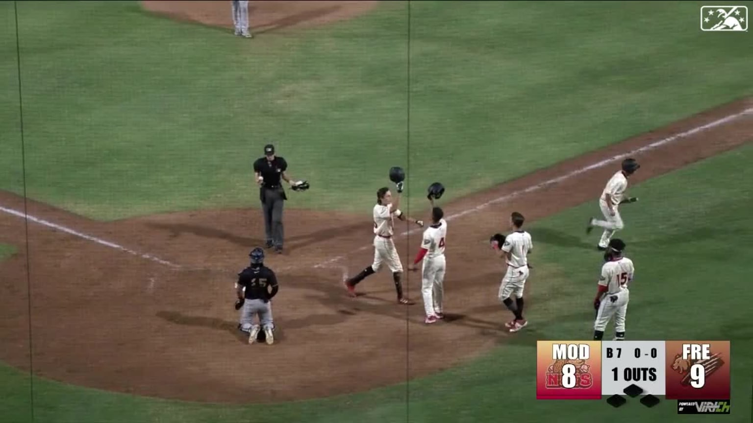 Montgomery reaches base 5 times | 09/01/2022 | MiLB.com