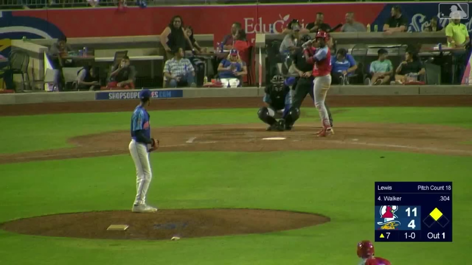 Walker and Winn both homer | 08/11/2022 | MiLB.com