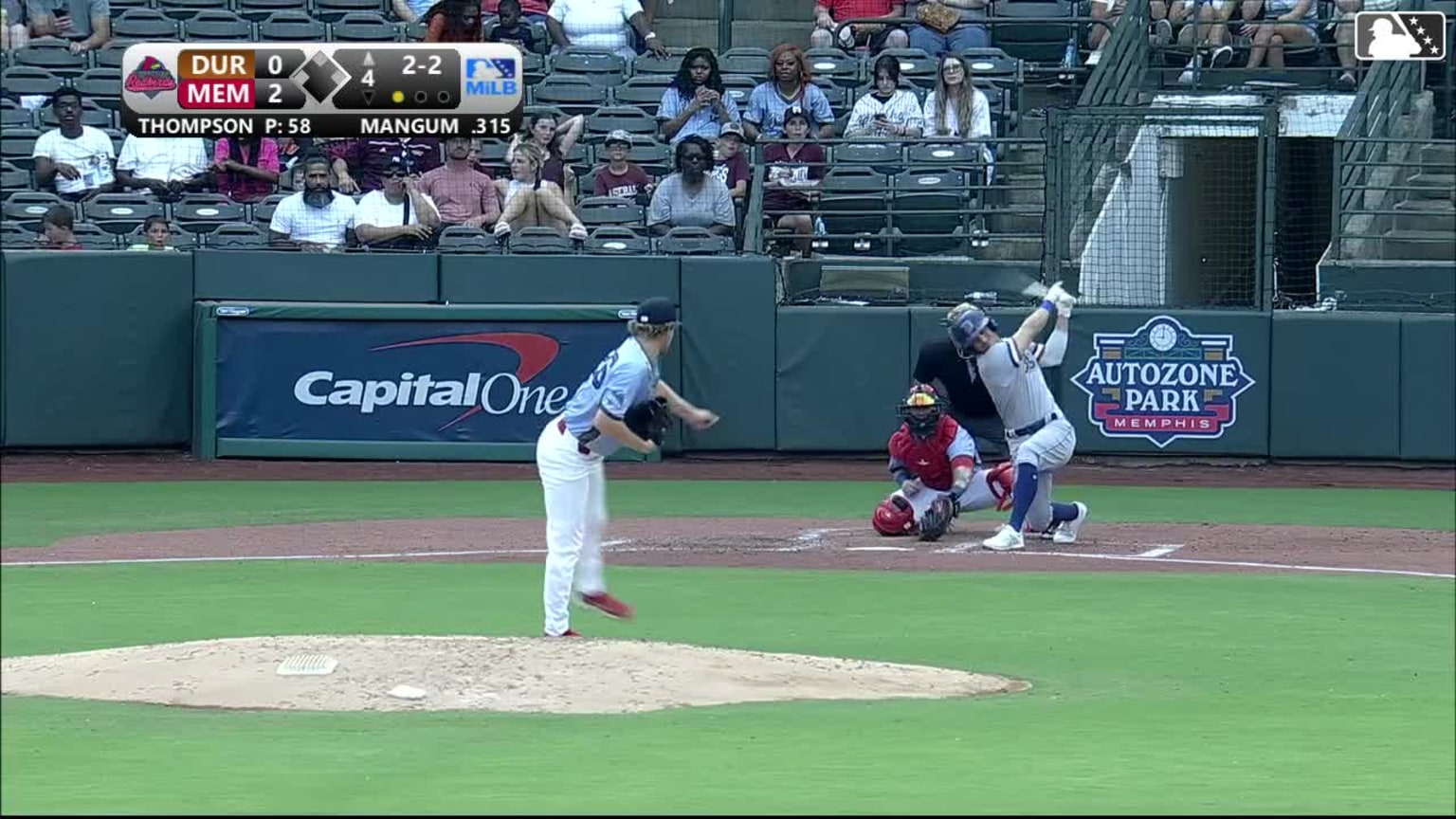 Zack Thompson's fourth strikeout | 09/21/2024 | Redbirds