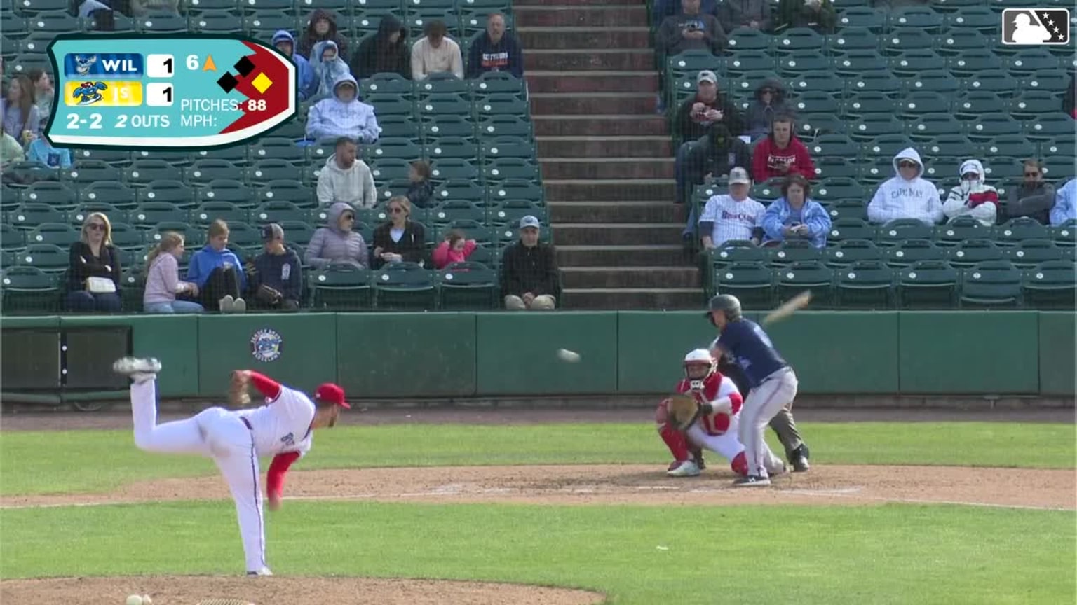 Braeden Fausnaught's seventh strikeout | 05/11/2024 | BlueClaws