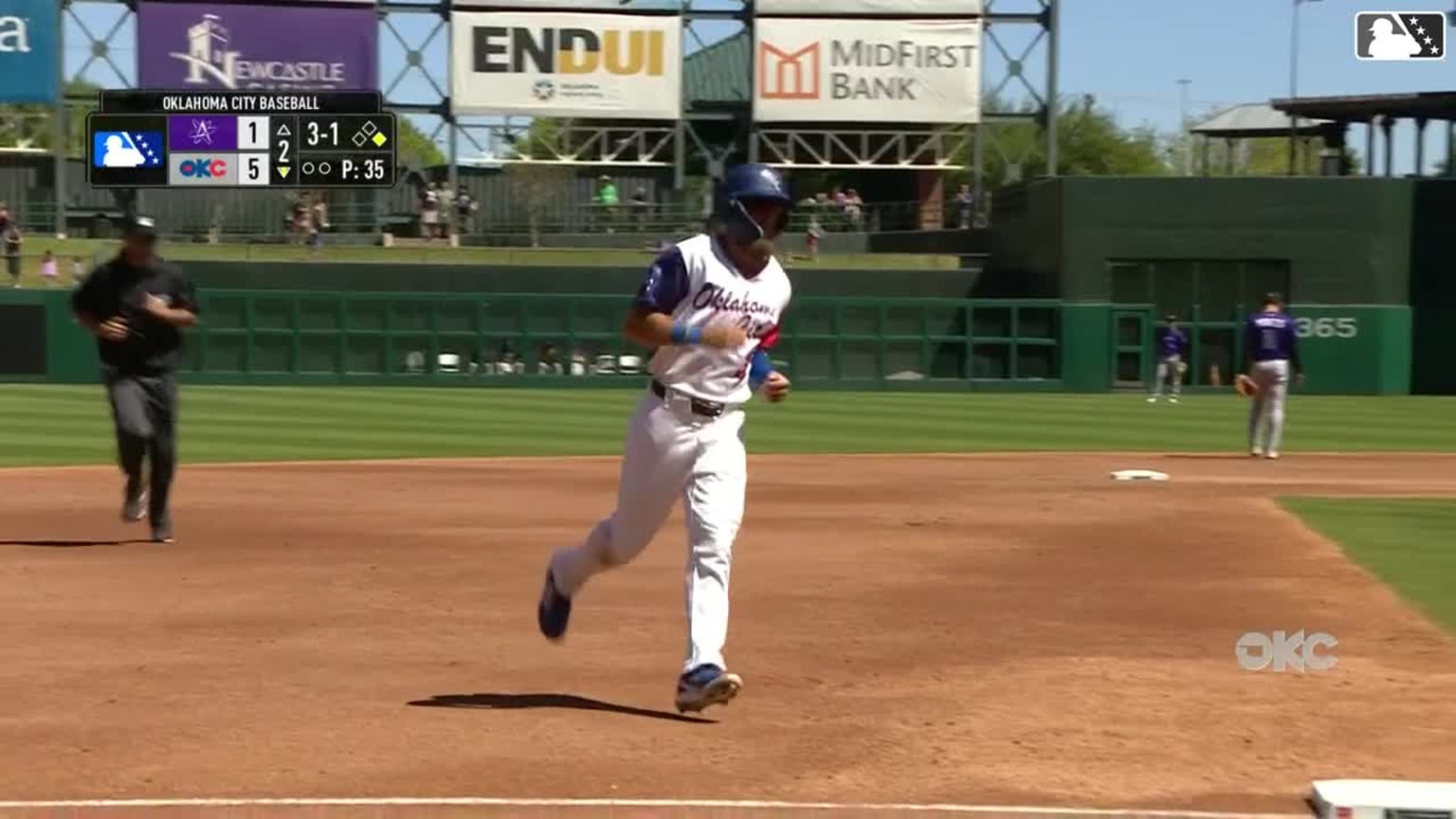 Andy Pages crushes first Triple A home run | 04/07/2024 | MiLB.com