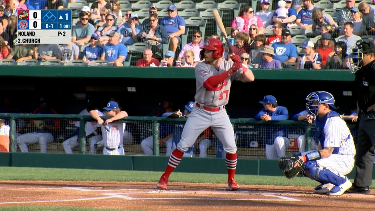 Nathan Church's four-hit game | 07/08/2023 | Chiefs