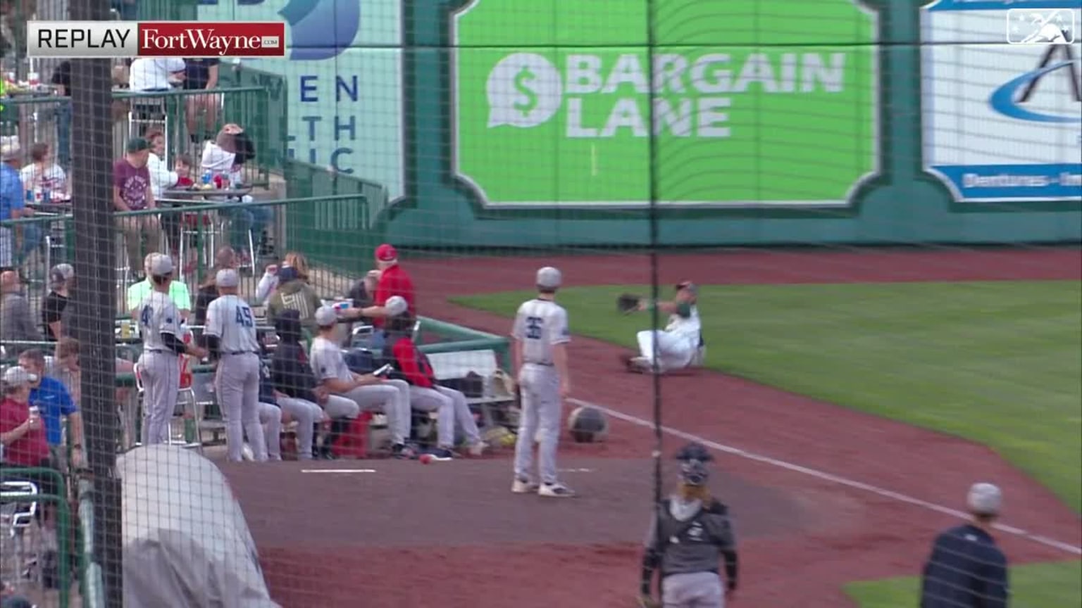 Lucas Dunn's sliding catch | 04/12/2023 | MiLB.com
