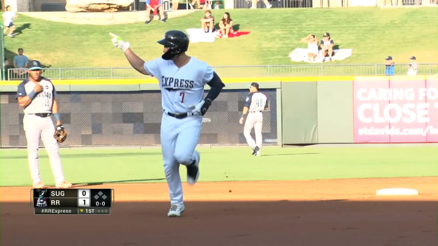 Justin Foscue's two-homer game | 07/08/2023 | Express