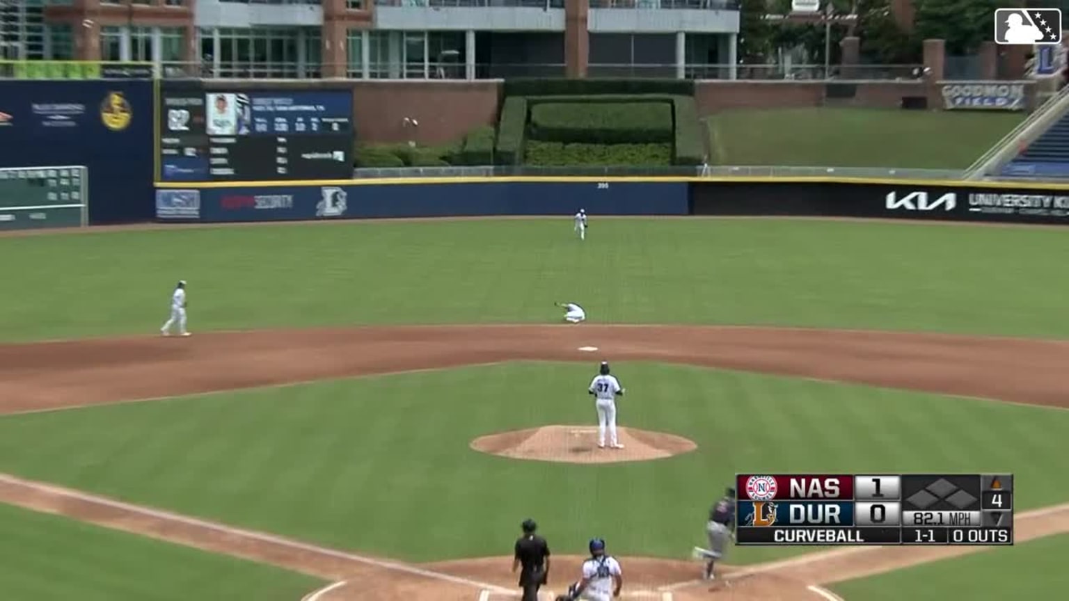 Tanner Murray and Tre' Morgan combine to get the out | 07/13/2025 ...