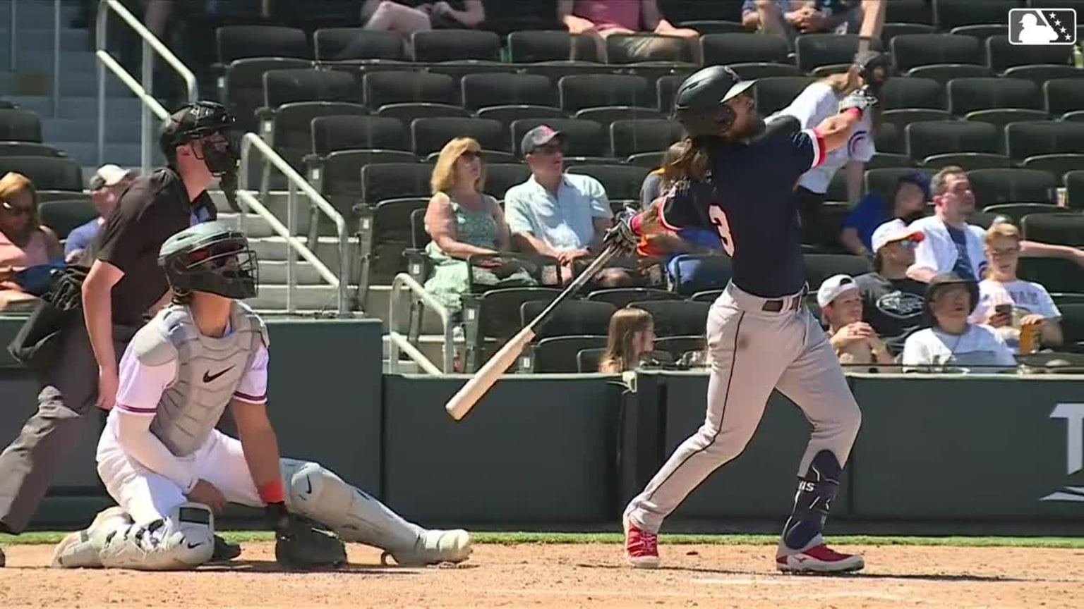 Michael Chavis cranks his 5th homer in six games | 04/21/2024 | Rainiers