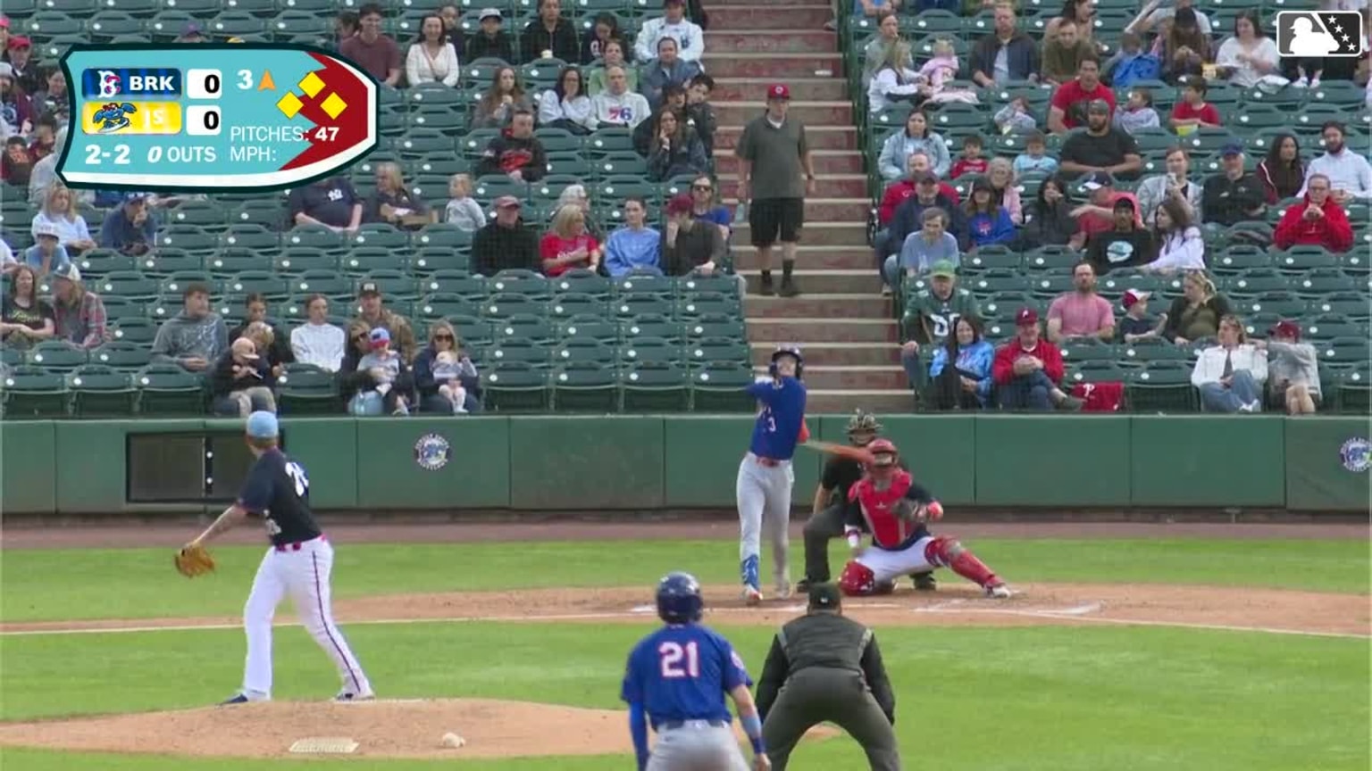 Carson Benge's first pro grand slam | 04/25/2025 | MiLB.com