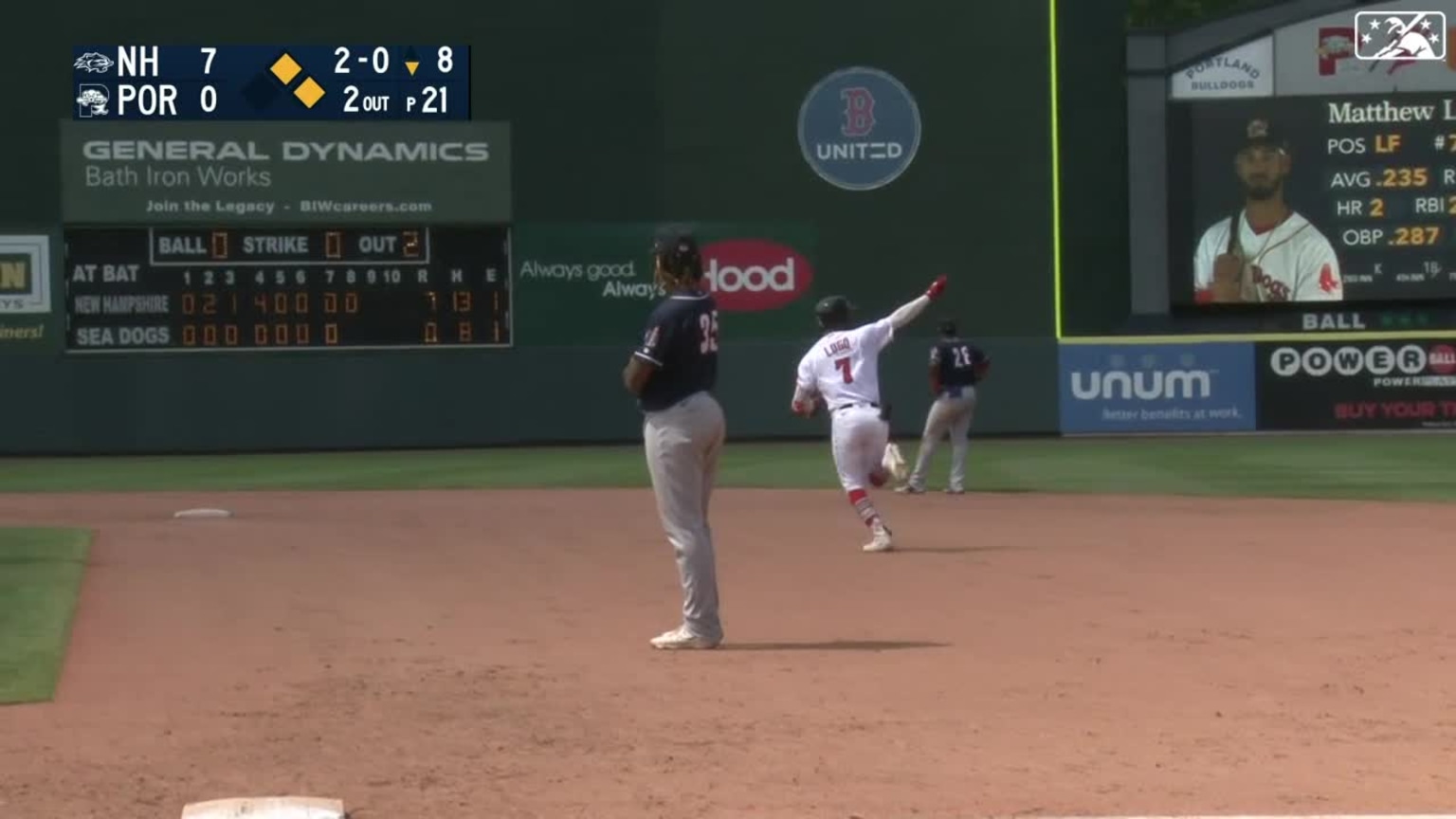 Lugo's two-run home run | 07/20/2023 | MiLB.com