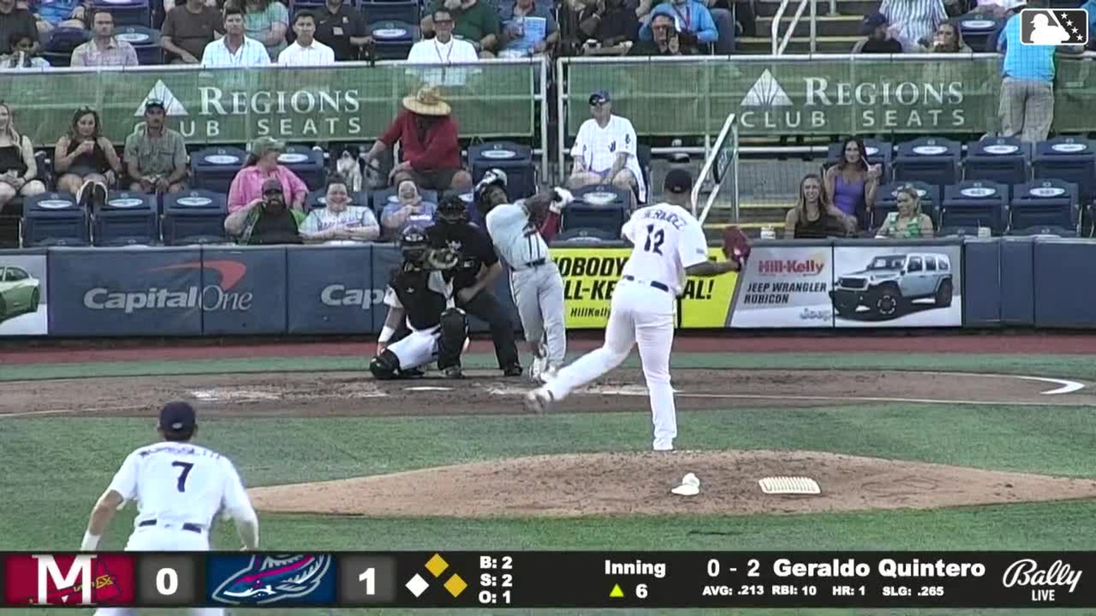 Jonathan Bermúdez records his sixth K of the game | 06/05/2024 | Blue ...
