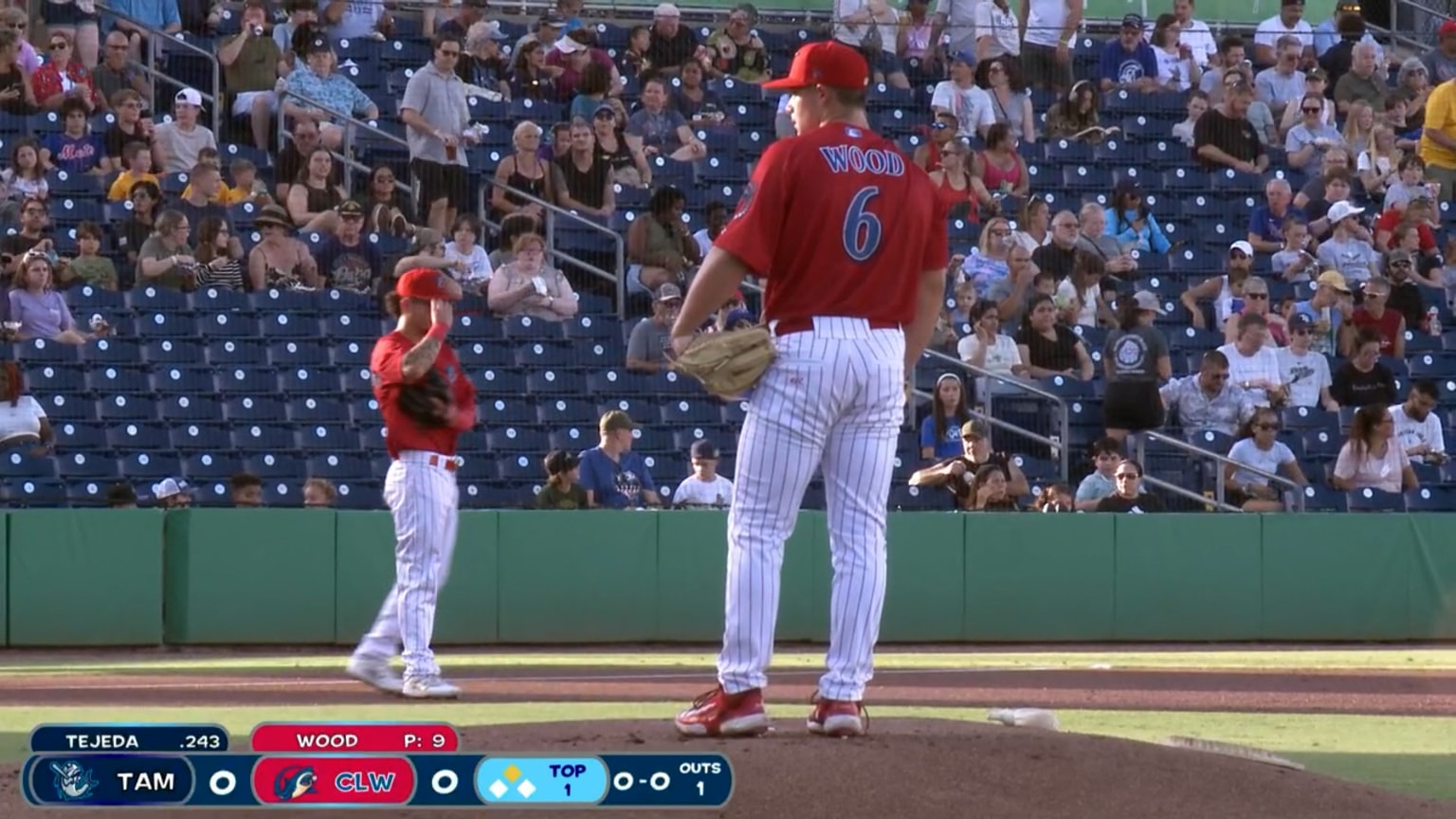 Gage Wood K's five in pro debut | 09/07/2025 | Threshers