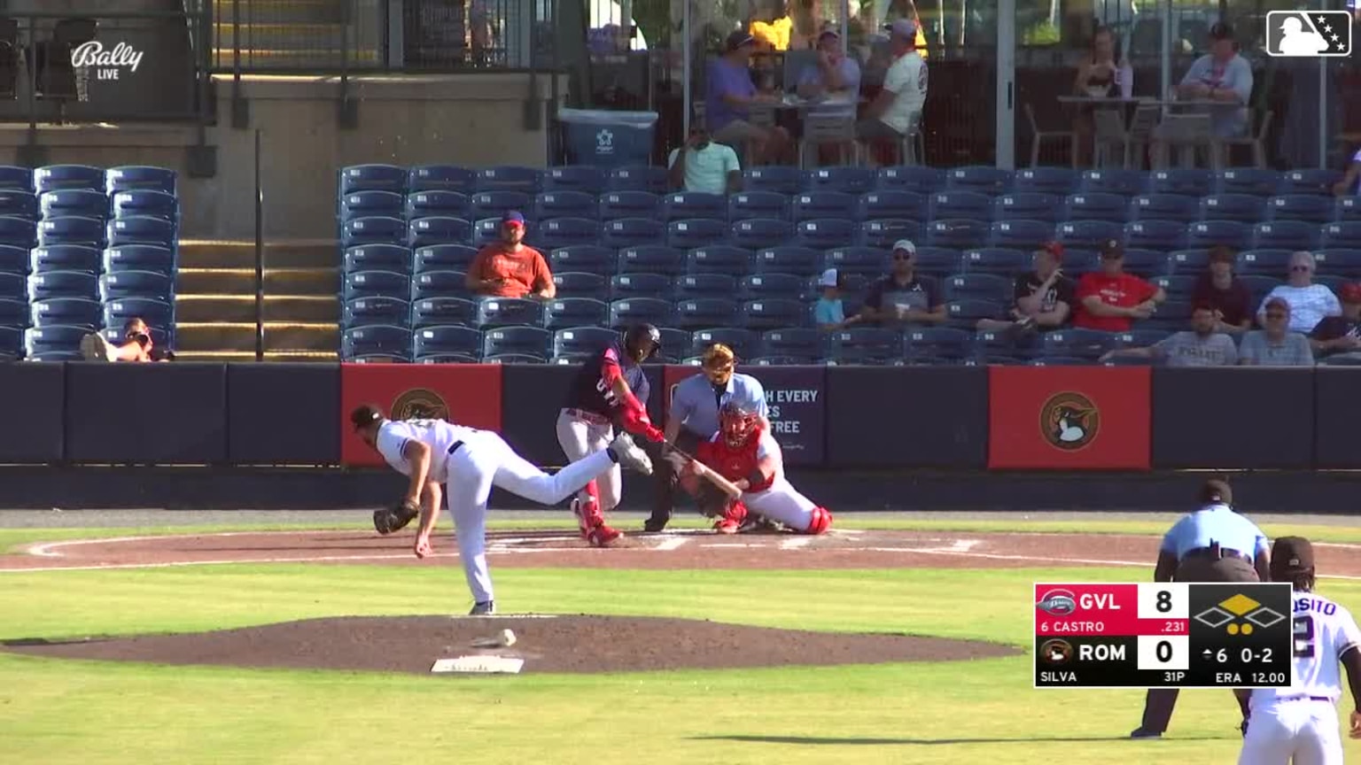 Allan Castro's second home run of the game | 07/11/2024 | Drive
