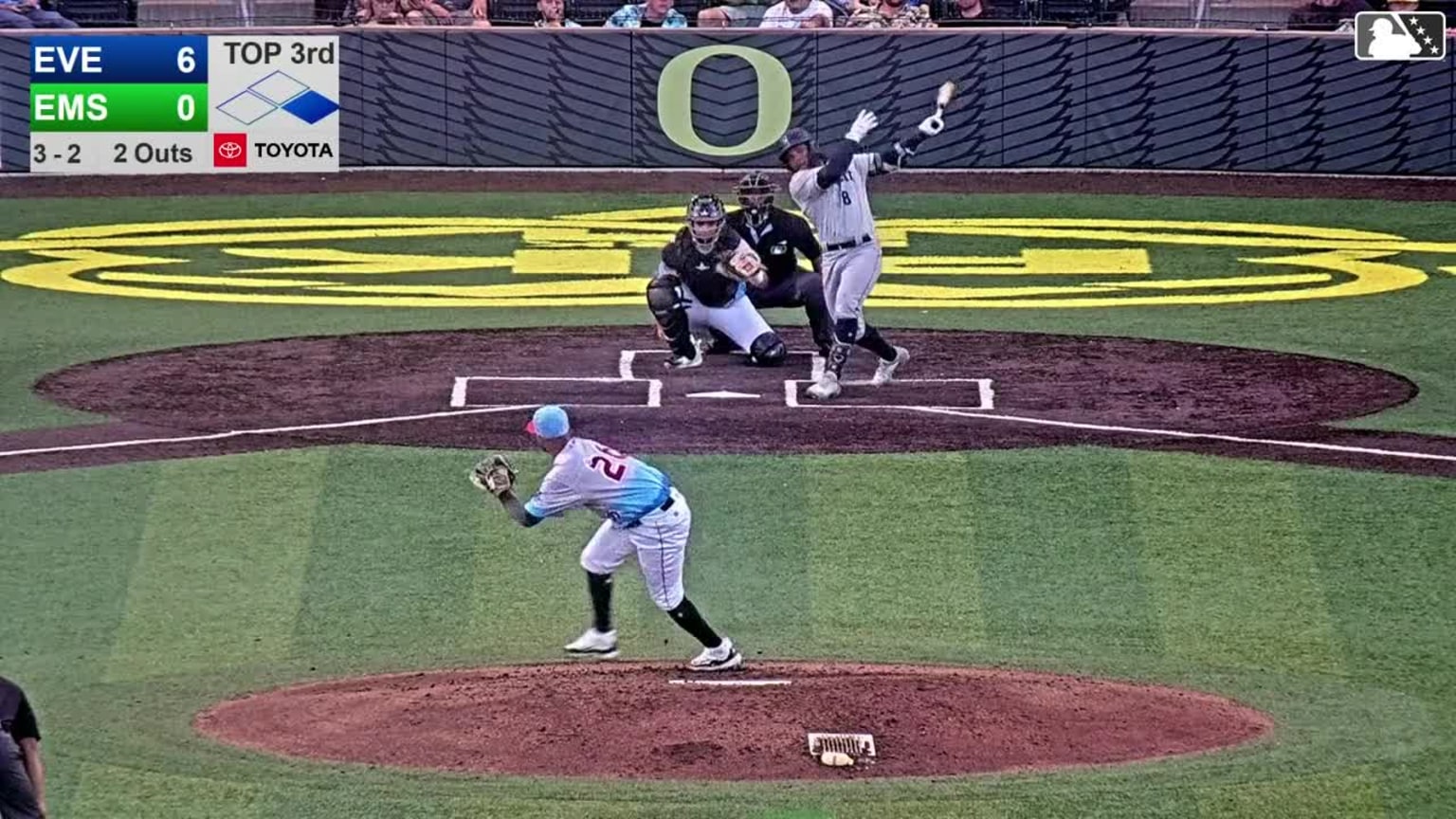 Michael Arroyo's second home run of the inning | 08/31/2024 | AquaSox