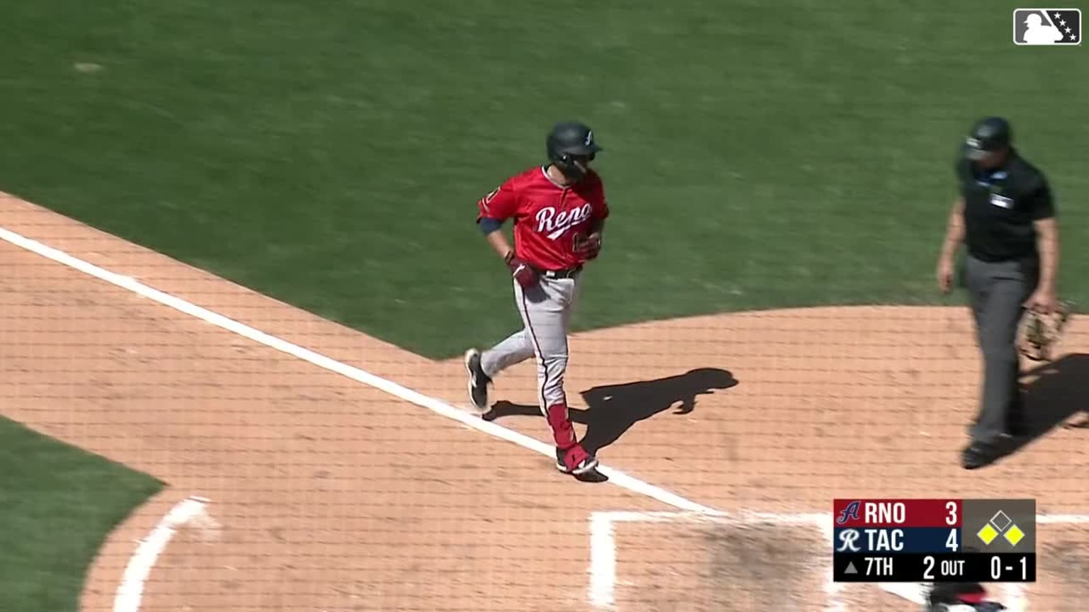 Adrian Del Castillo's three-run home run | 06/09/2024 | Aces