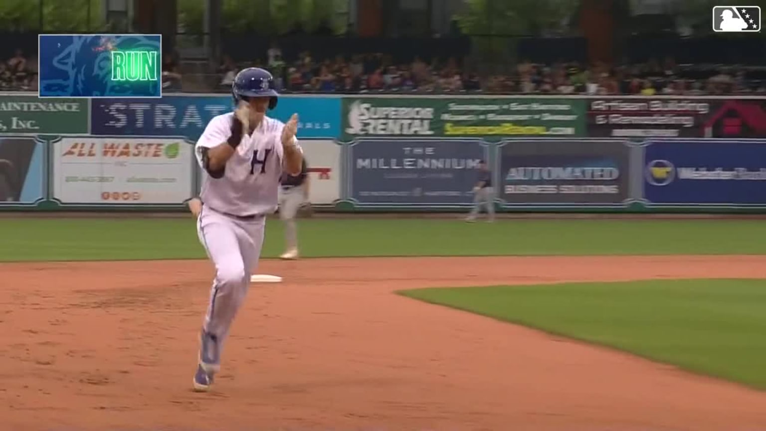 Braiden Ward's grand slam | 06/29/2024 | Yard Goats