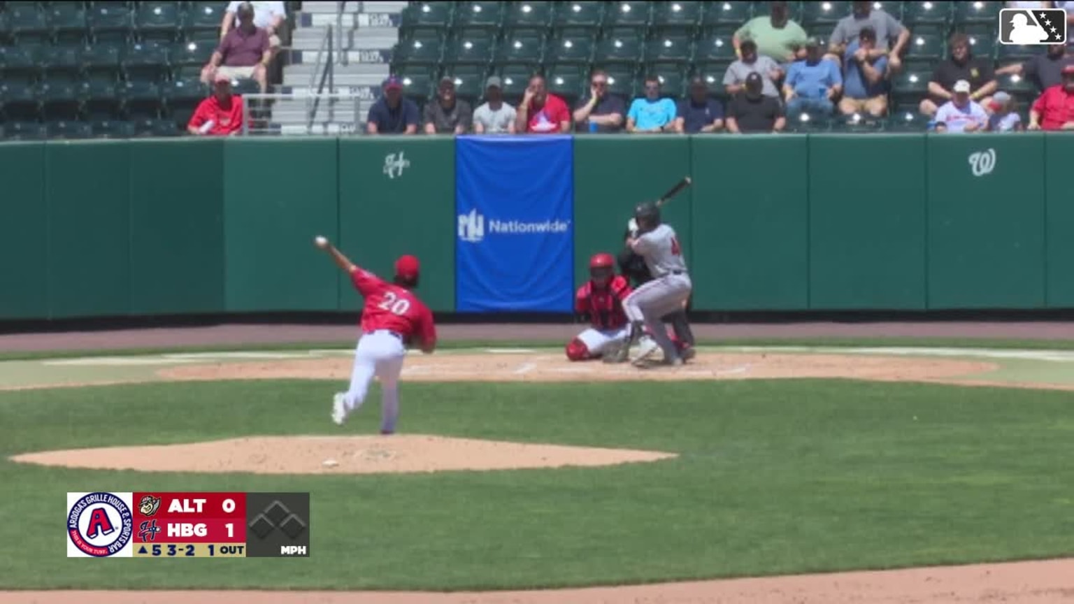 Andrew Alvarez's fifth K vs. Altoona | 05/01/2024 | Senators