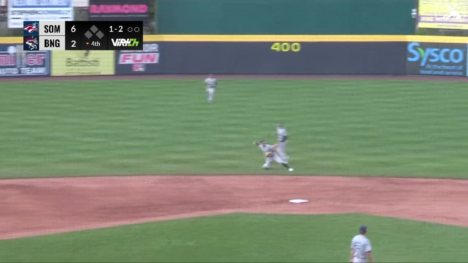 Trey Sweeney's nice sliding play | 07/17/2023 | Patriots