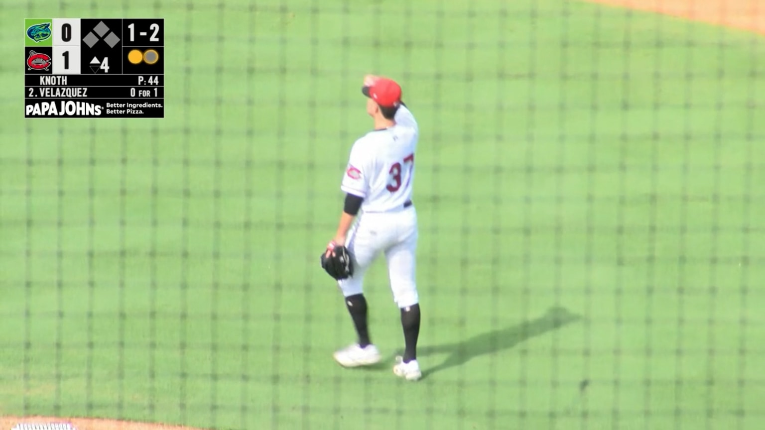 Josh Knoth's three strikeouts | 07/20/2024 | Mudcats