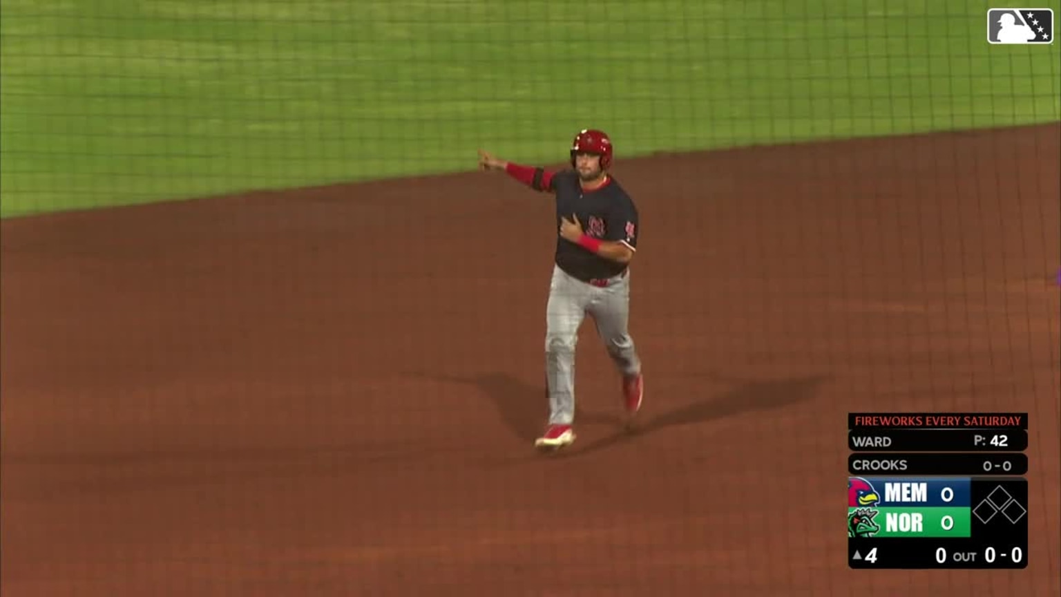 Jimmy Crooks swats his third jack of the year | 04/23/2025 | Redbirds