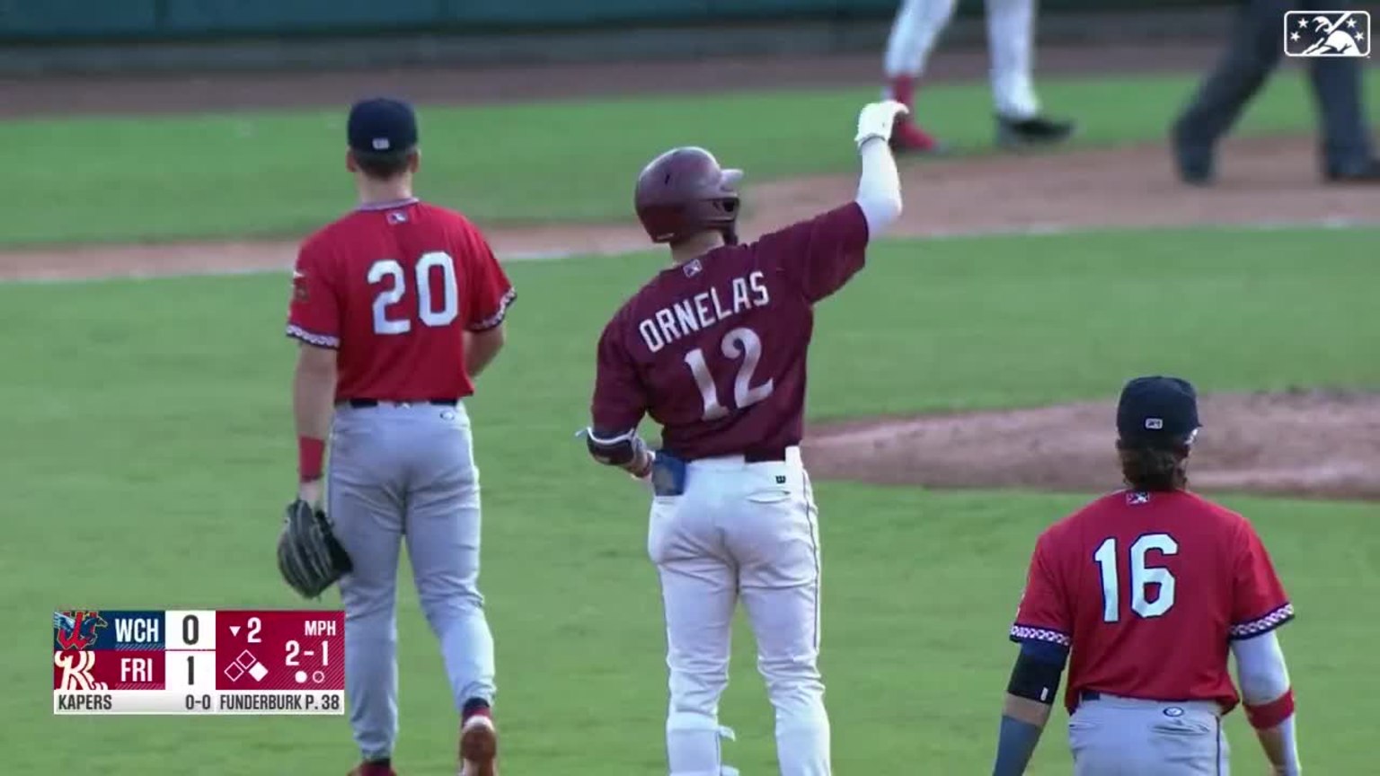 Ornelas' 4-hit effort for Frisco | 09/26/2022 | RoughRiders