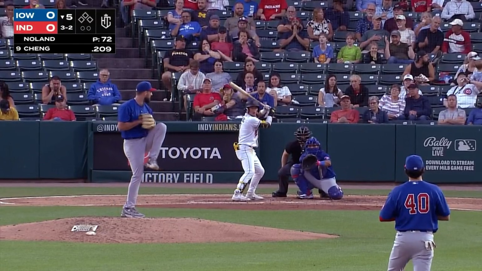 Connor Noland strikes out six | 09/10/2025 | Cubs