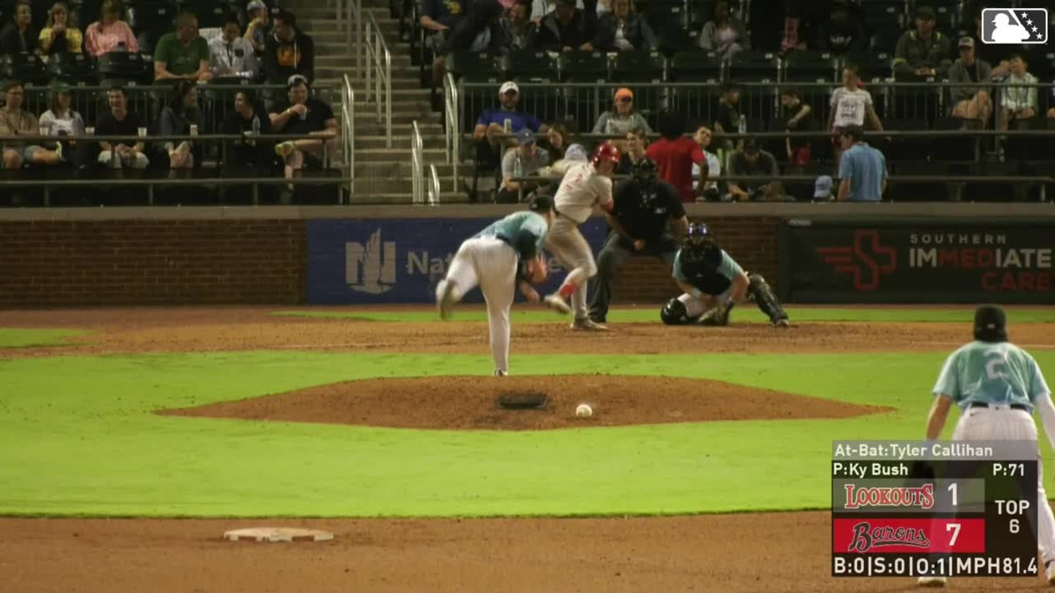 Ky Bush records his sixth and final K | 05/18/2024 | Barons