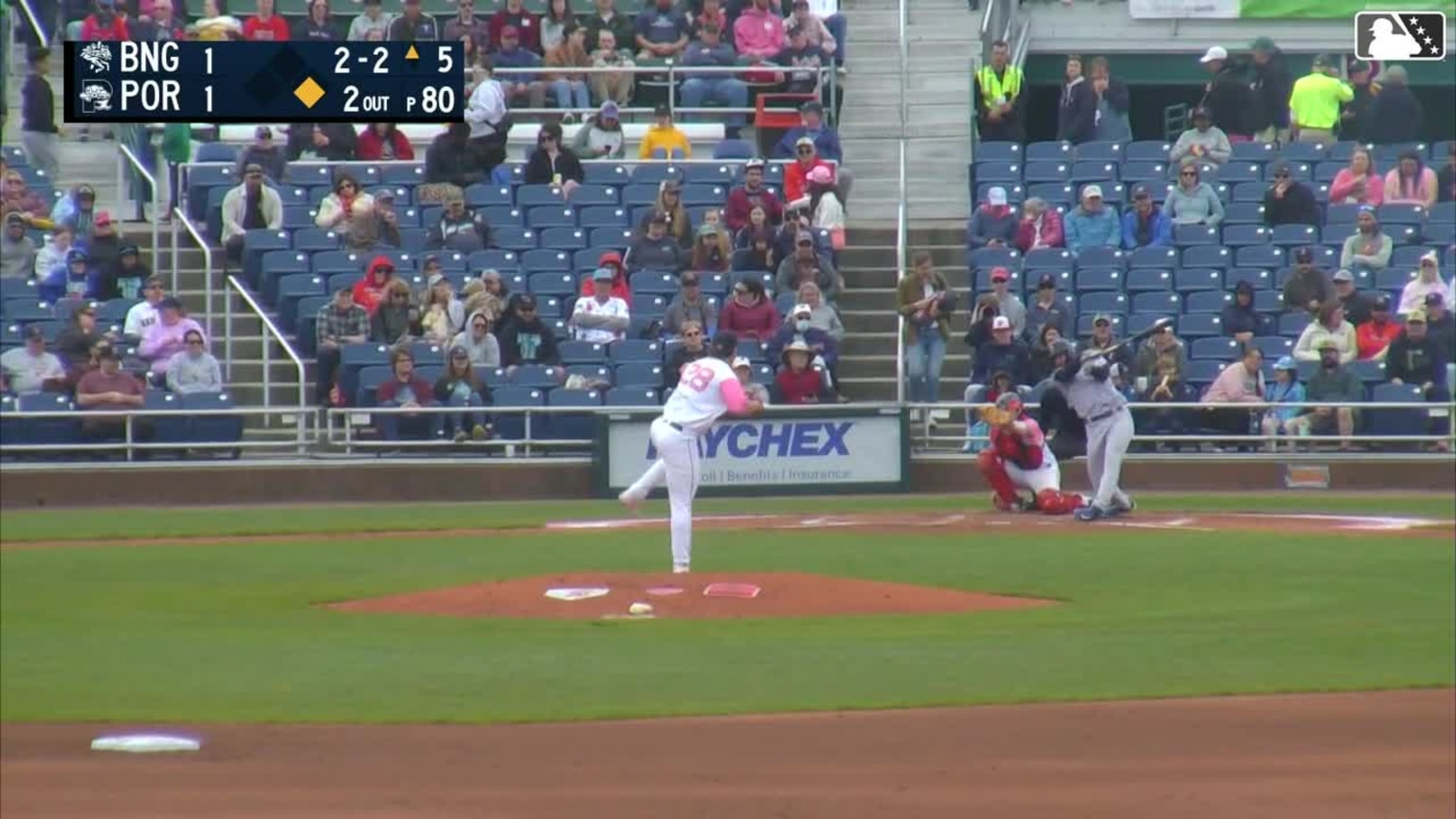 Zach Penrod tosses 10th strikeout | 05/12/2024 | Sea Dogs