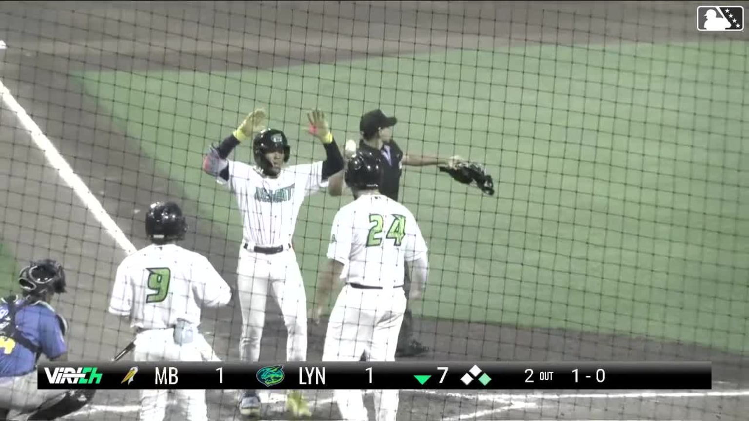 Angel Genao's two-run homer | 04/28/2024 | MiLB.com
