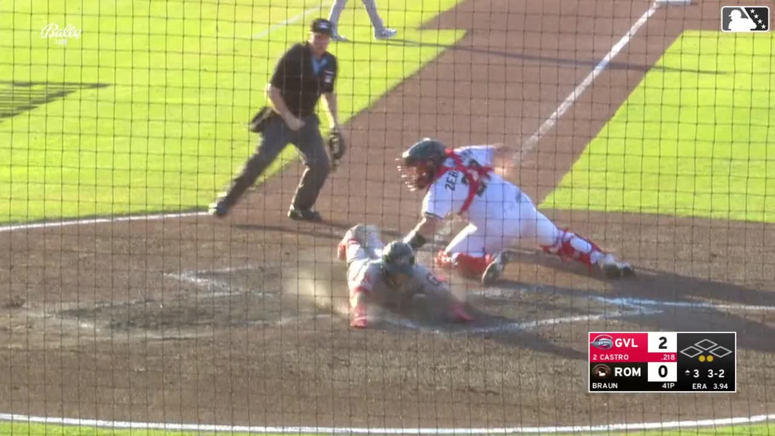 Allan Castro's inside-the-park home run | 06/21/2024 | MiLB.com