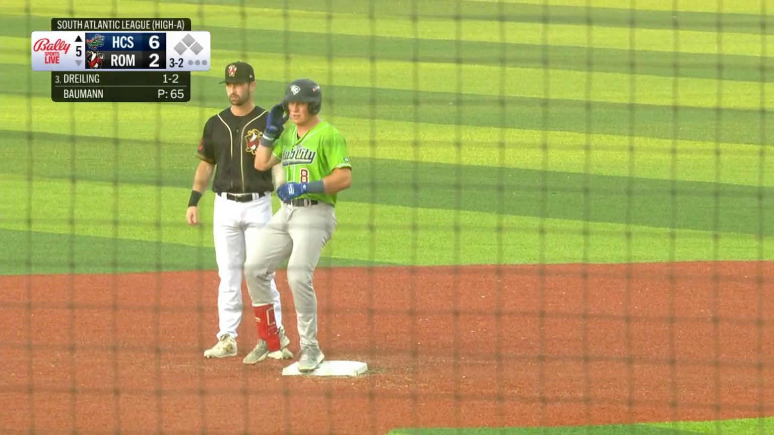 Dylan Dreiling crushes two doubles | 07/12/2025 | Spartanburgers