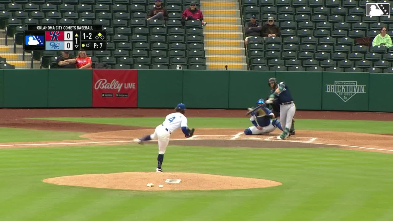 Tyler Locklear's two-run homer | 04/23/2025 | Rainiers