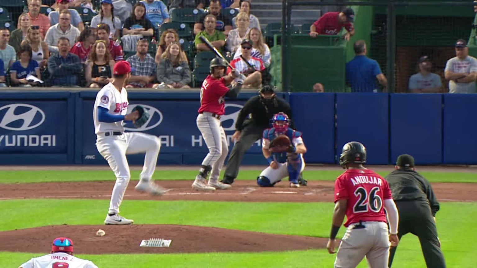 Mitch White Strikes Out Five | 08/30/2023 | Bisons
