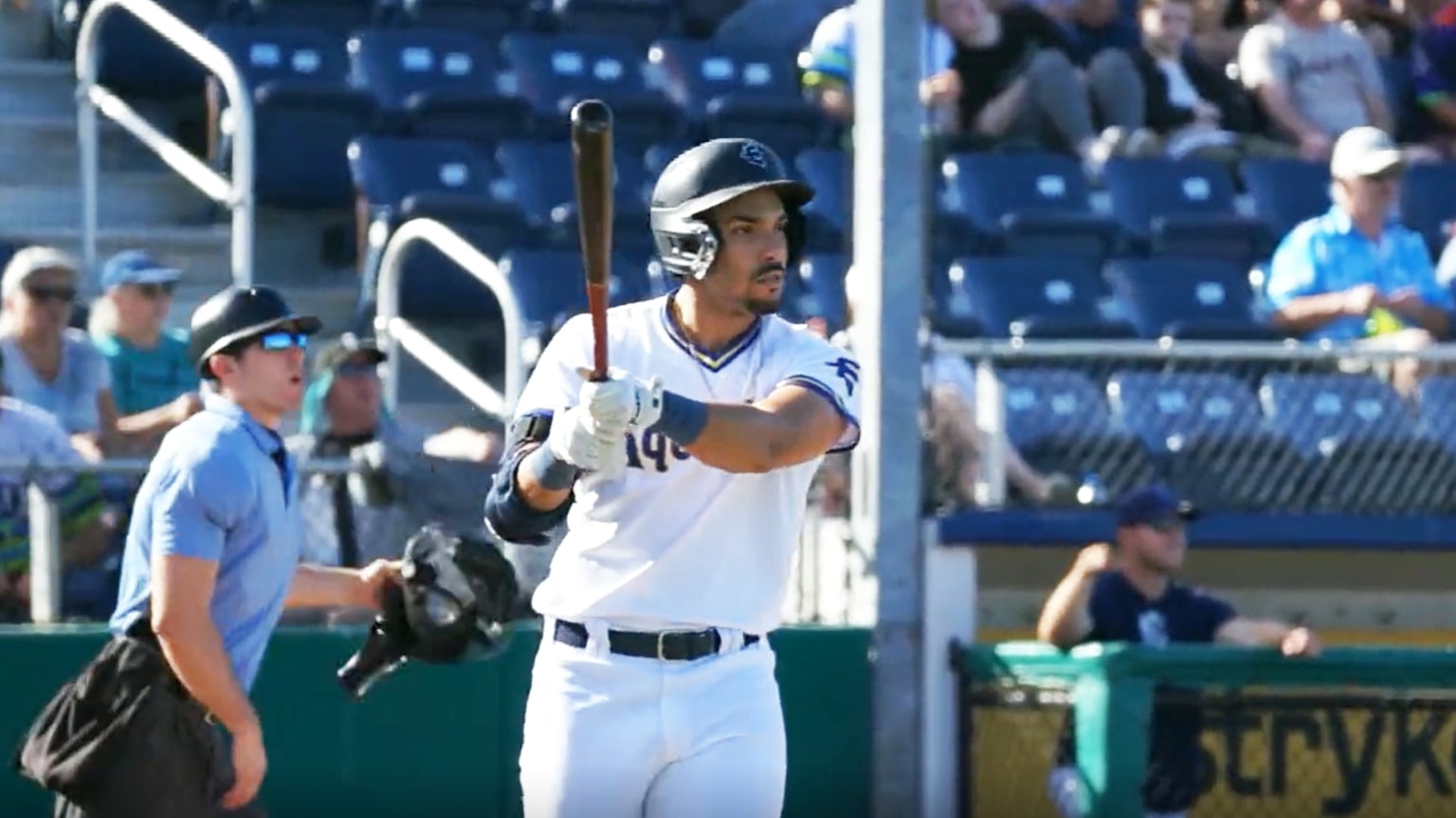 Dariel Gomez hits #23 | 08/22/2022 | AquaSox