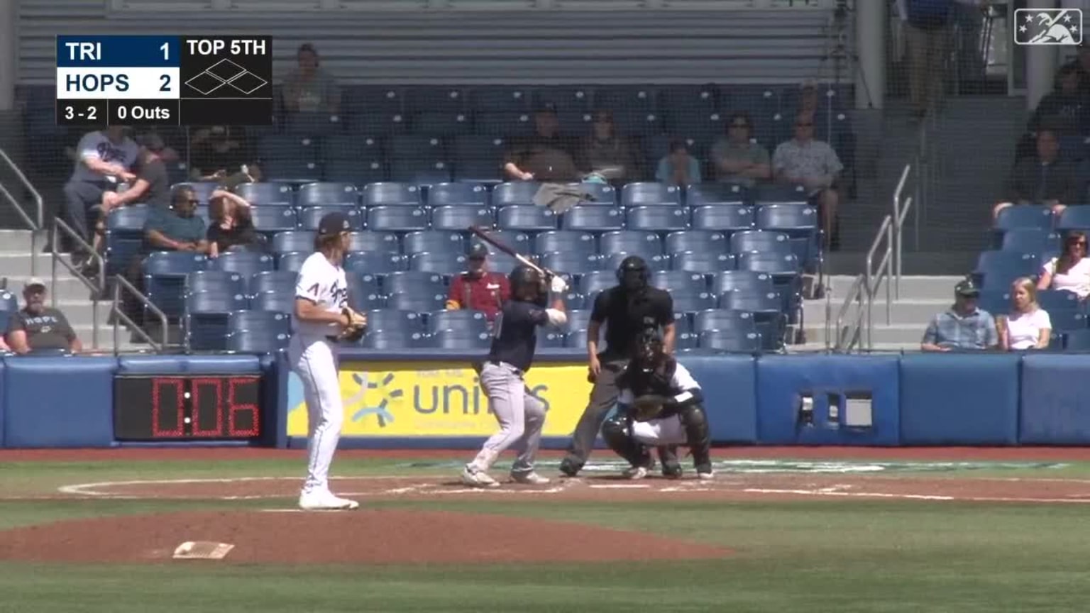 Dylan Ray strikes out the side | 04/27/2023 | Hops