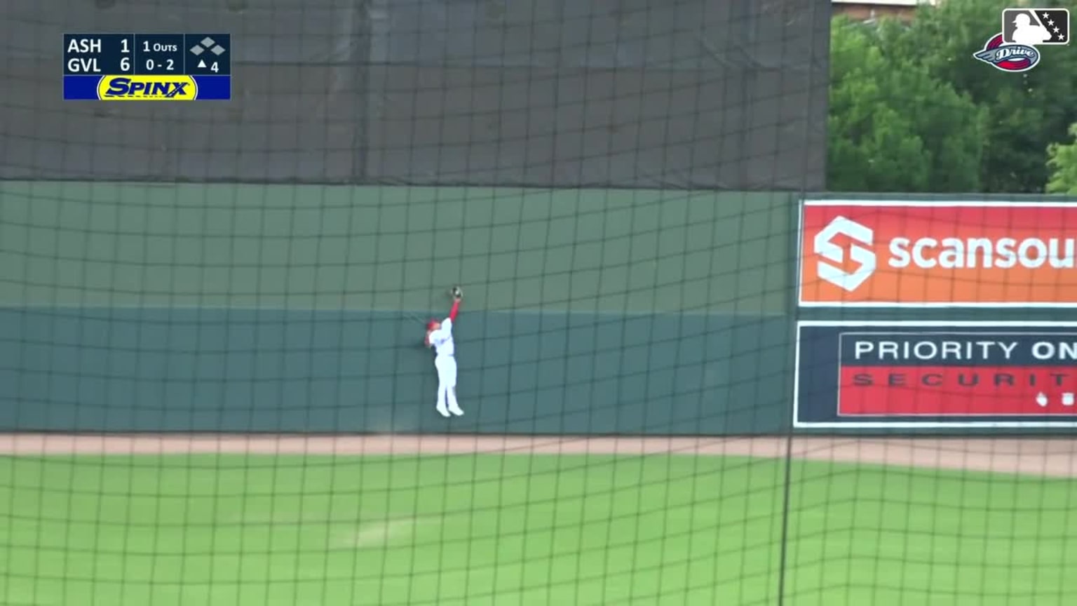 Allan Castro's incredible leaping catch | 06/14/2024 | MiLB.com
