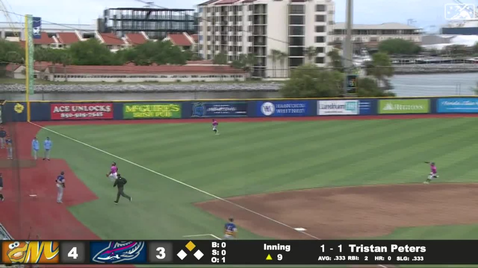 Fletcher-Vance awesome play | 04/10/2023 | MiLB.com