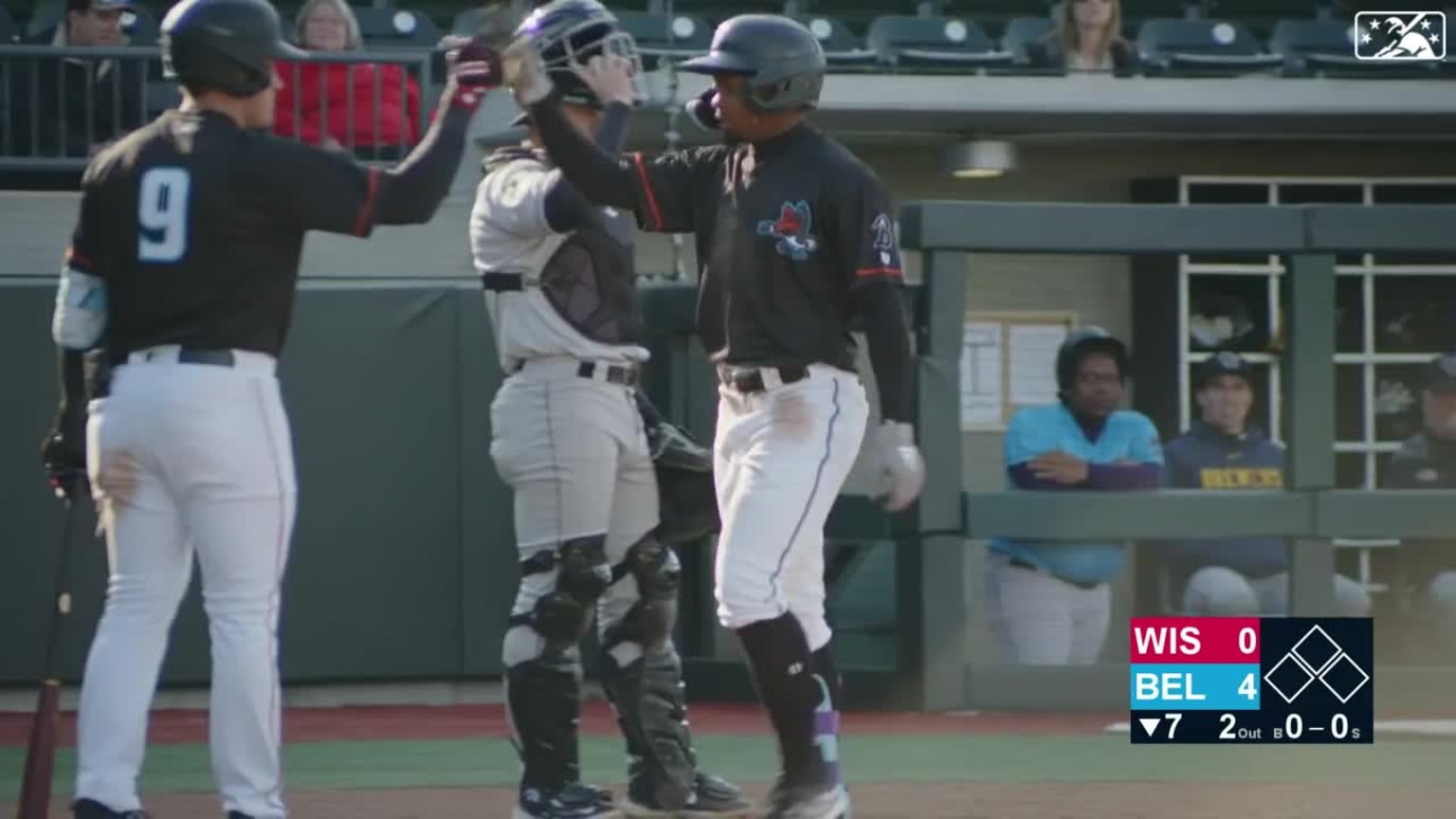 Kahlil Watson's 1st High-A homer | 04/08/2023 | MiLB.com