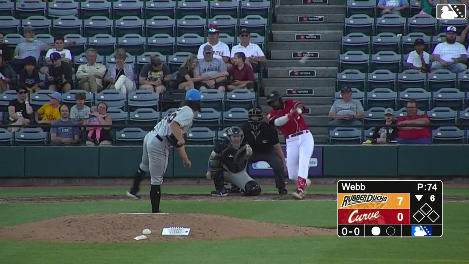 Charles McAdoo's 12th homer | 07/01/2024 | Dominican Summer League