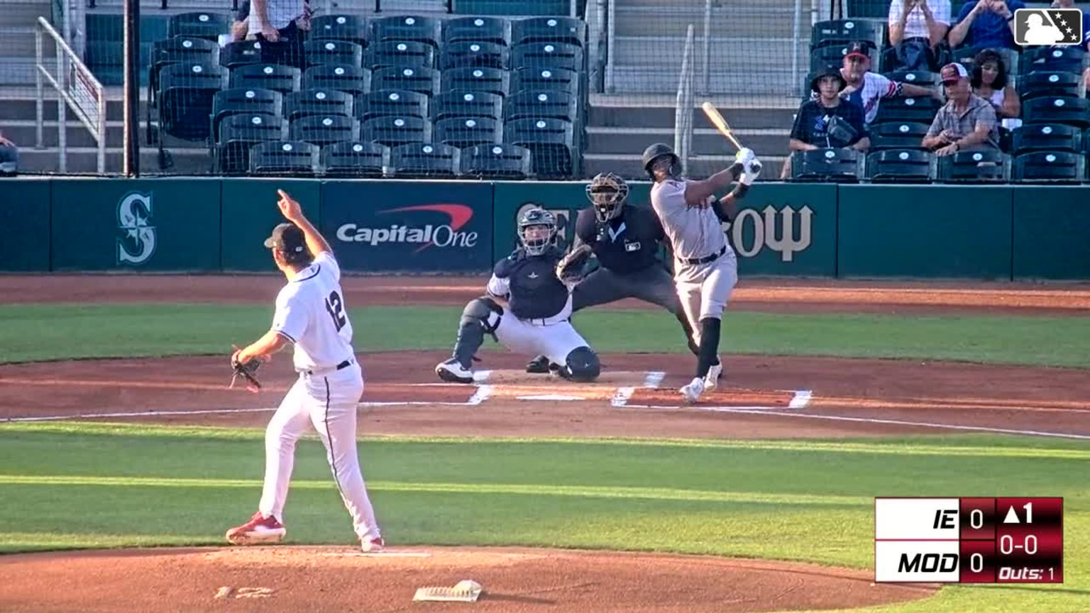 Christian Moore's first professional hit | 08/01/2024 | 66ers