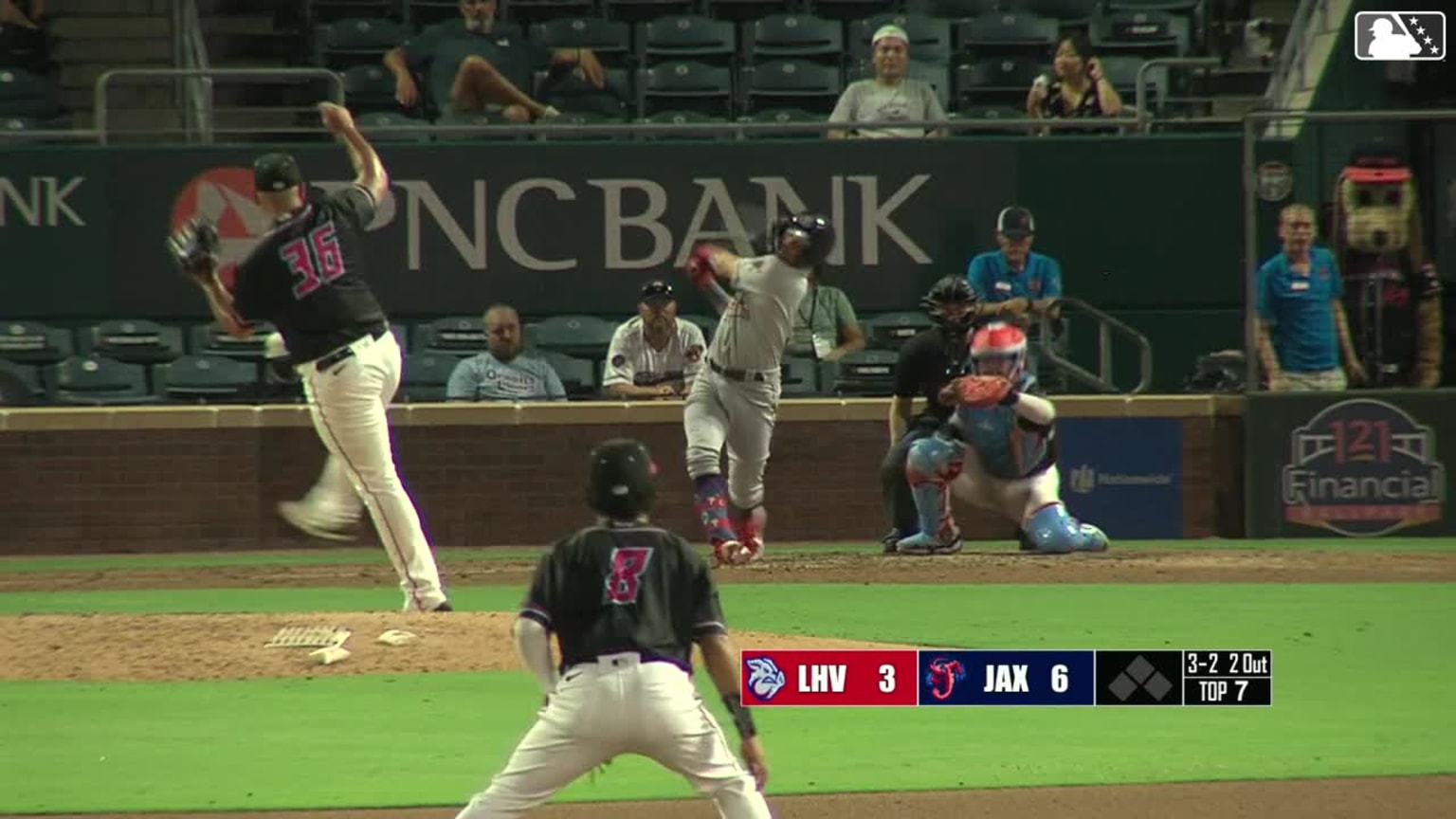 Angel Macuare's fifth strikeout | 07/31/2024 | MiLB.com