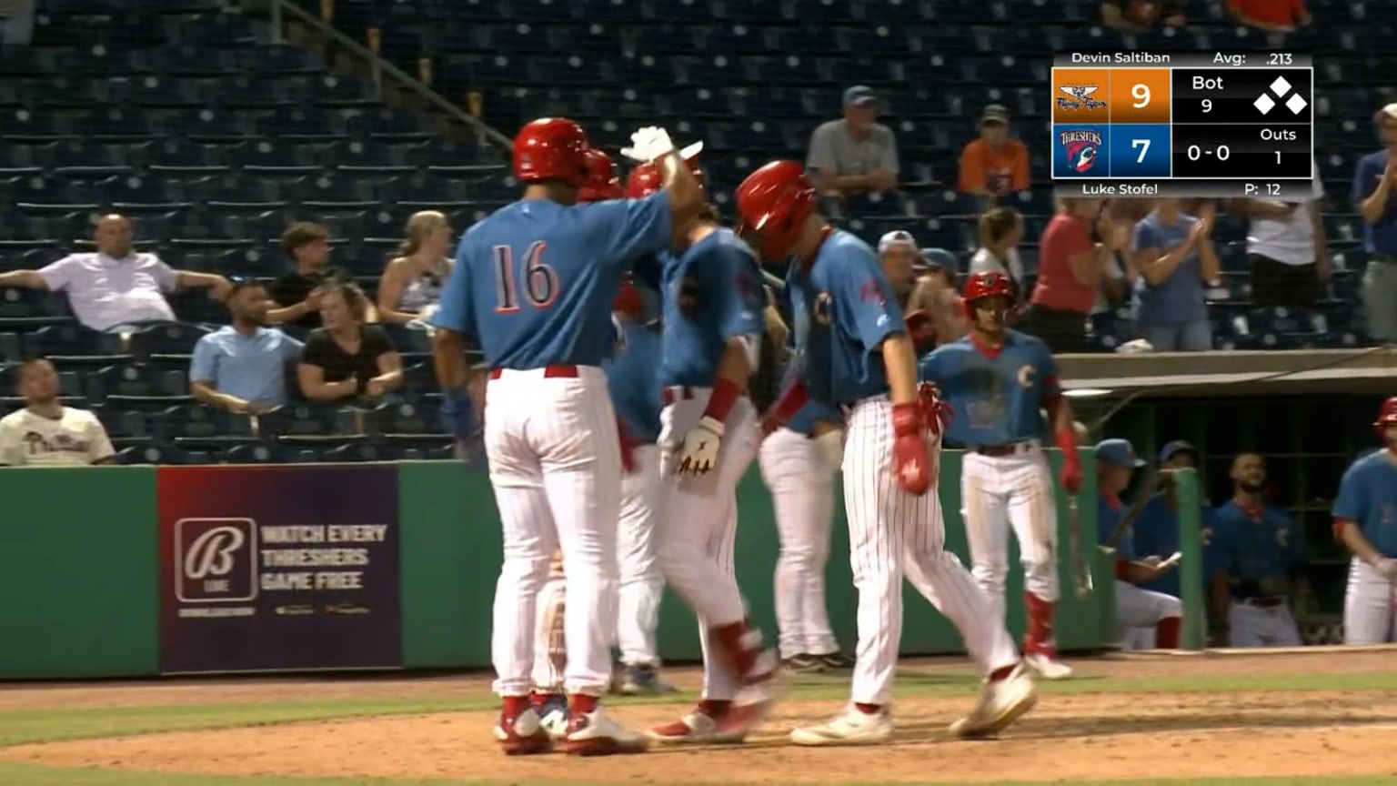 Aidan Miller hit his first career grand slam | 05/30/2024 | MiLB.com