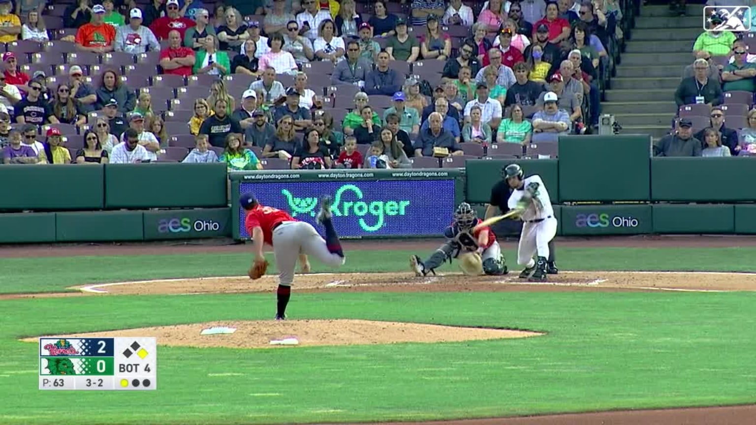 Cory Lewis strikes out eight | 06/09/2023 | Kernels