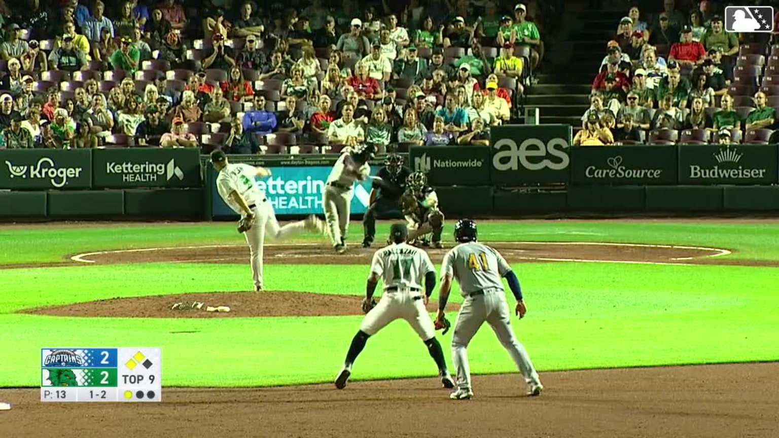 Jacob Cozart's go-ahead two-run single | 09/11/2024 | Captains