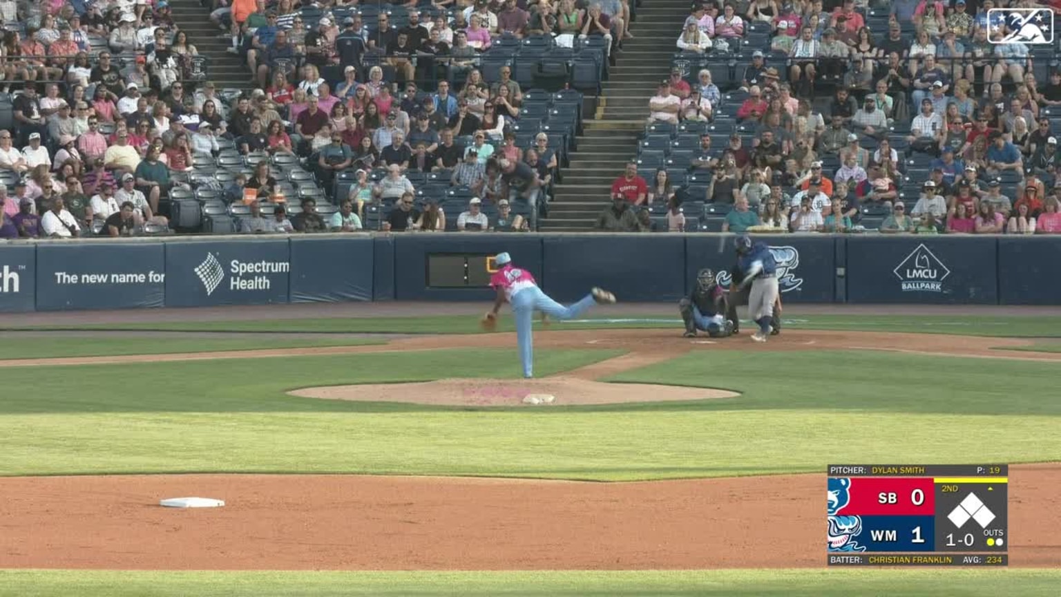 Christian Franklin's solo homer | 08/19/2023 | Cubs