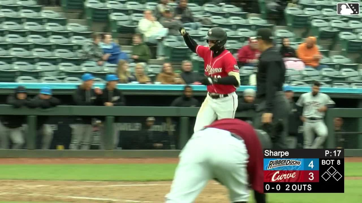 Jace Bowen's first home run of the season | 04/27/2024 | Curve