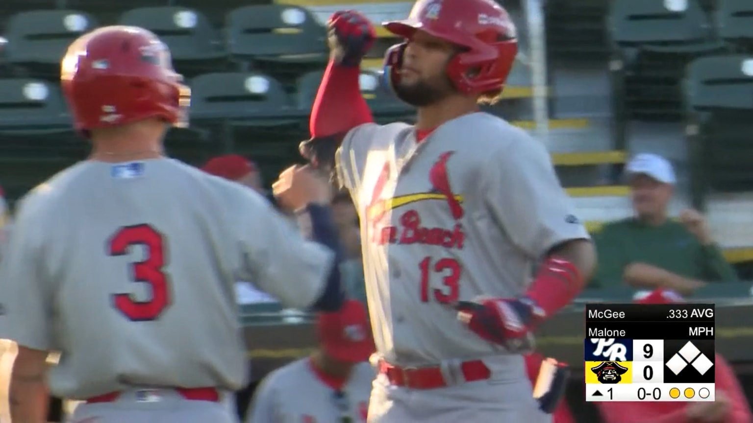 Jonathan Mejia's three-run homer | 04/10/2025 | Cardinals