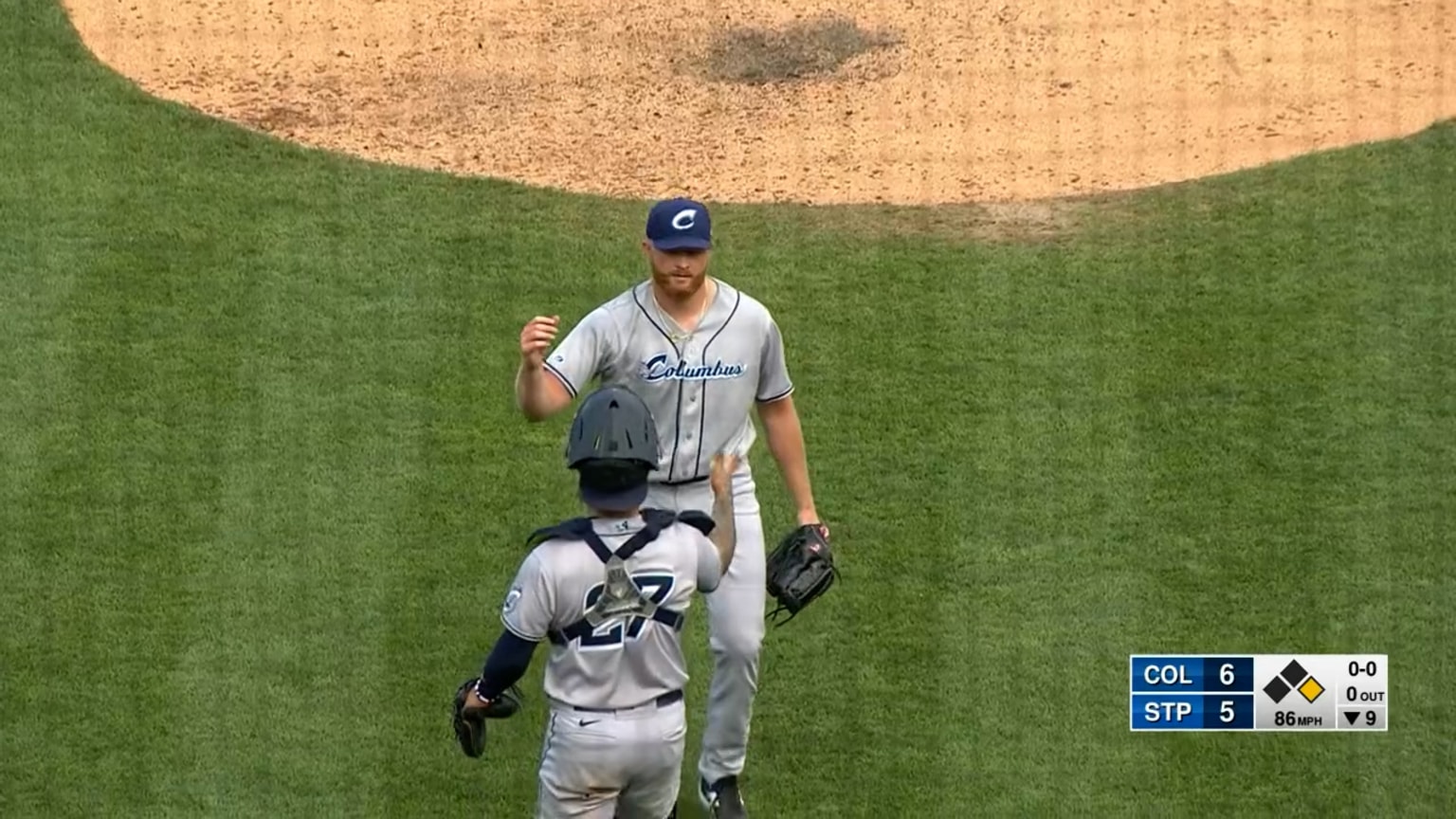 Andrew Walters strikes out the side for the save | 08/11/2024 | Clippers