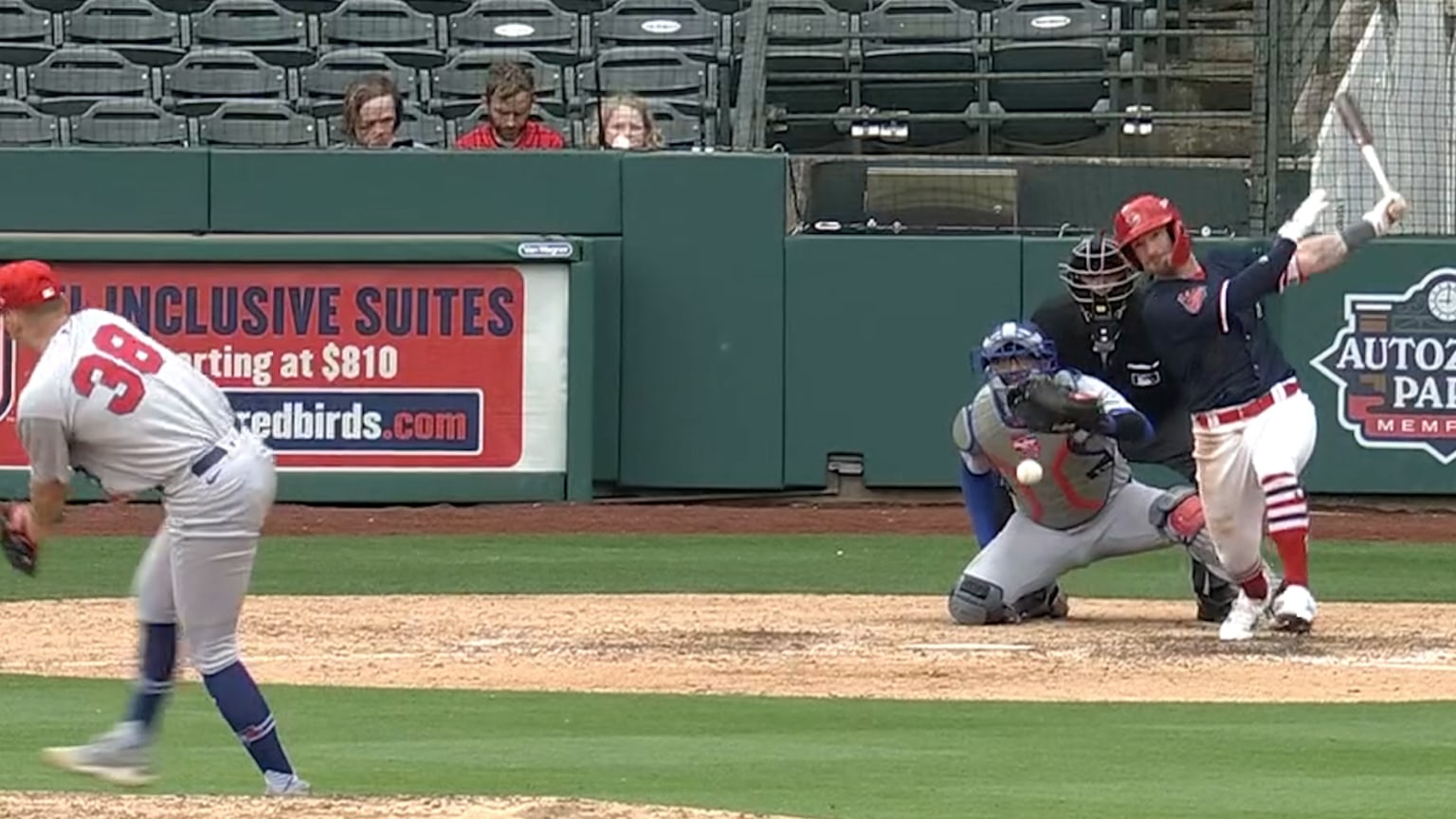 Gavin Collins' three-hit, five-RBI game | 04/02/2025 | Redbirds