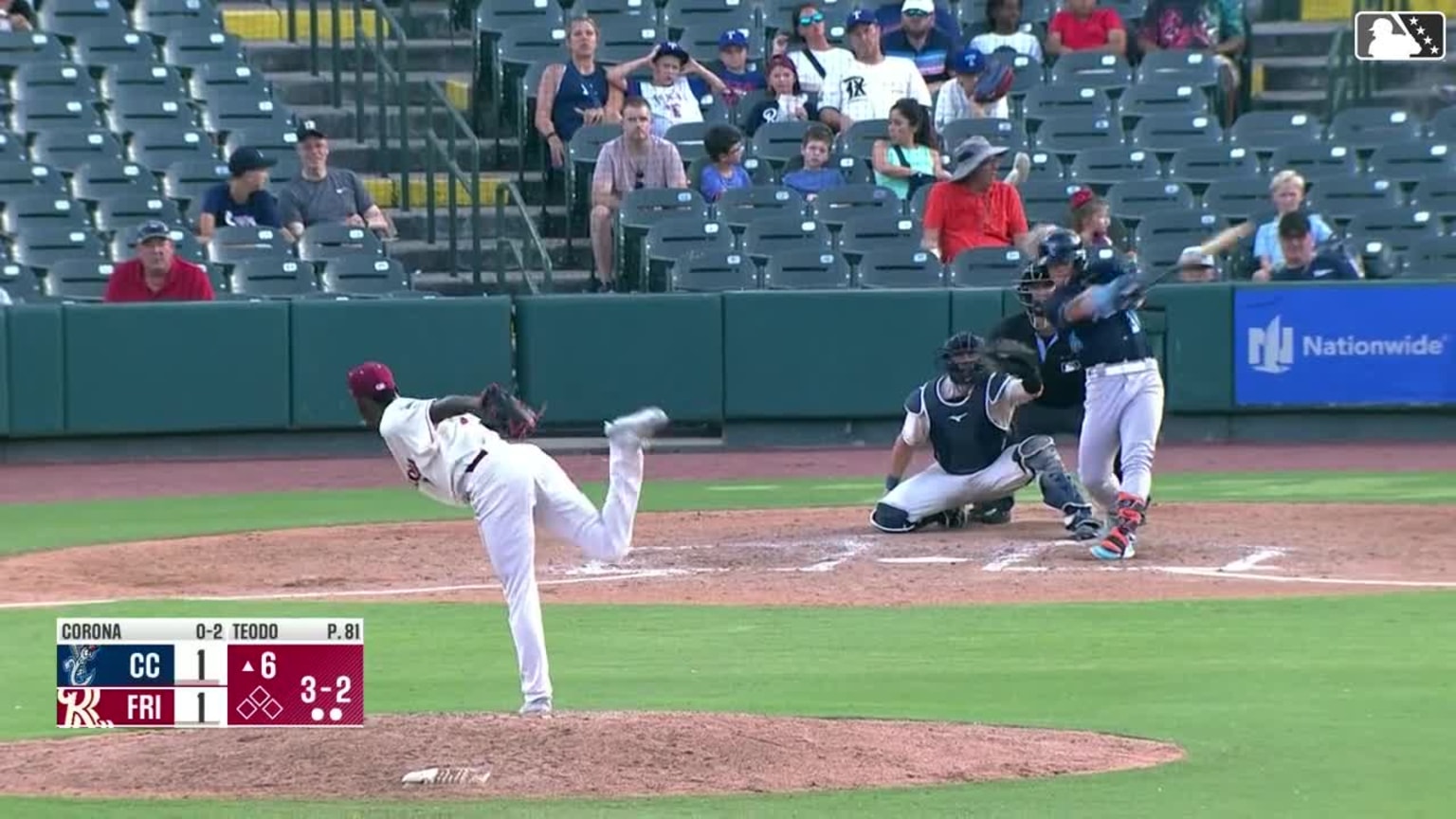 Emiliano Teodo records 10th strikeout | 07/01/2024 | MiLB.com